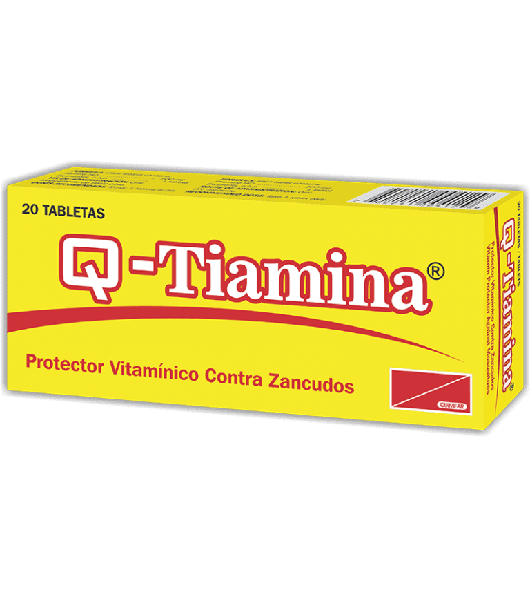 Q Tiamina 100 Mg Caja X 20 Tabletas Laboratorios Quimifar