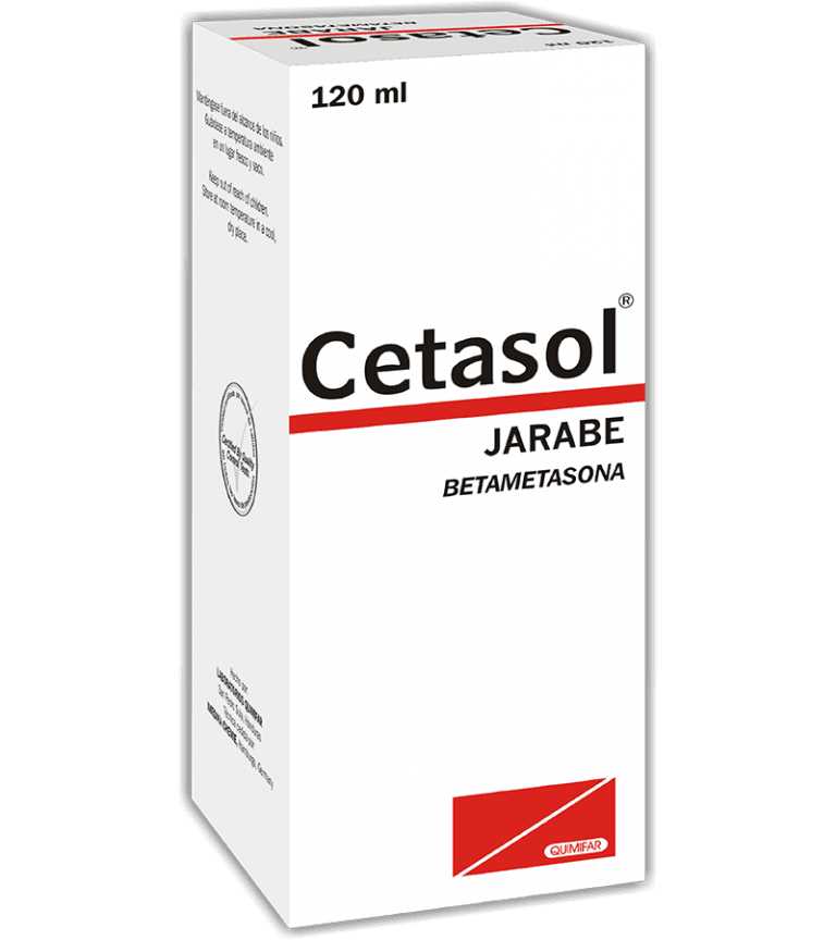 Cetasol jarabe frasco x 120 ml - Laboratorios Quimifar