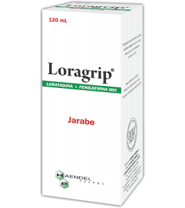 Loragrip jarabe frasco x 120 ml - Laboratorios Quimifar