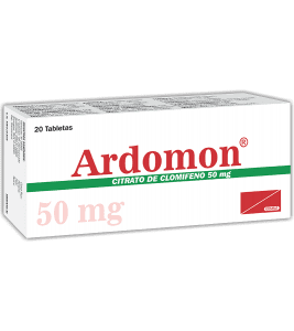 Ardomon 50 mg caja x 20 tabletas - Laboratorios Quimifar