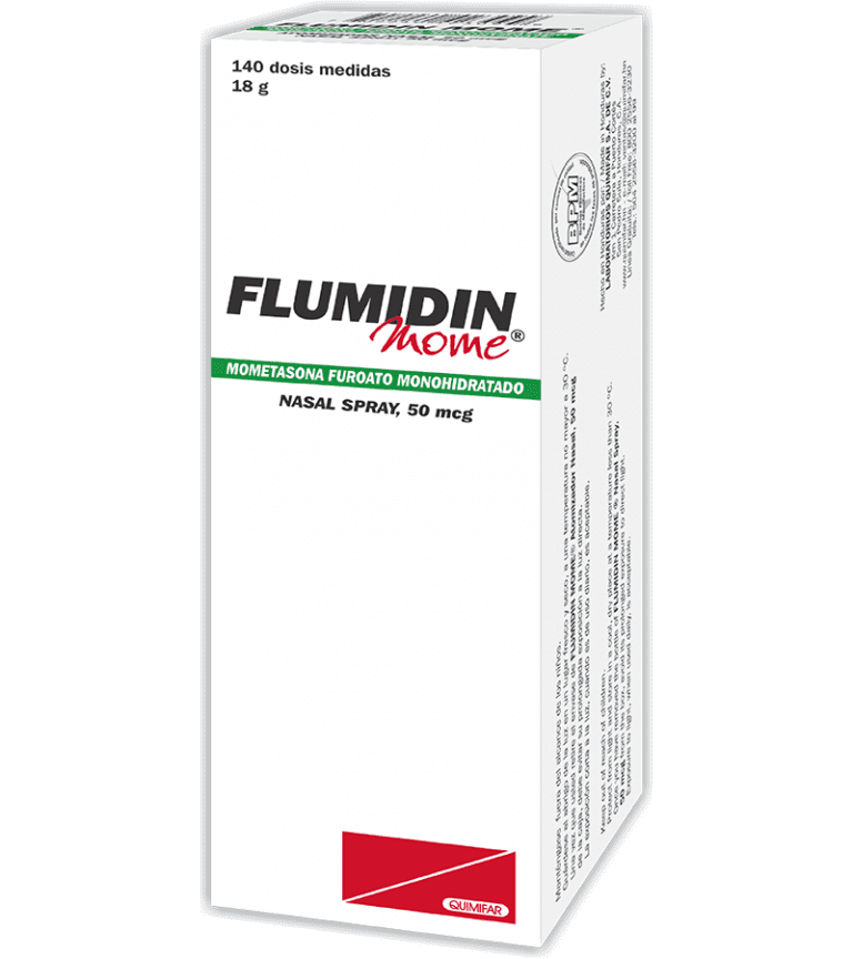 Flumidin Mome 50mcg adulto spray nasal x 140 dosis - Laboratorios Quimifar