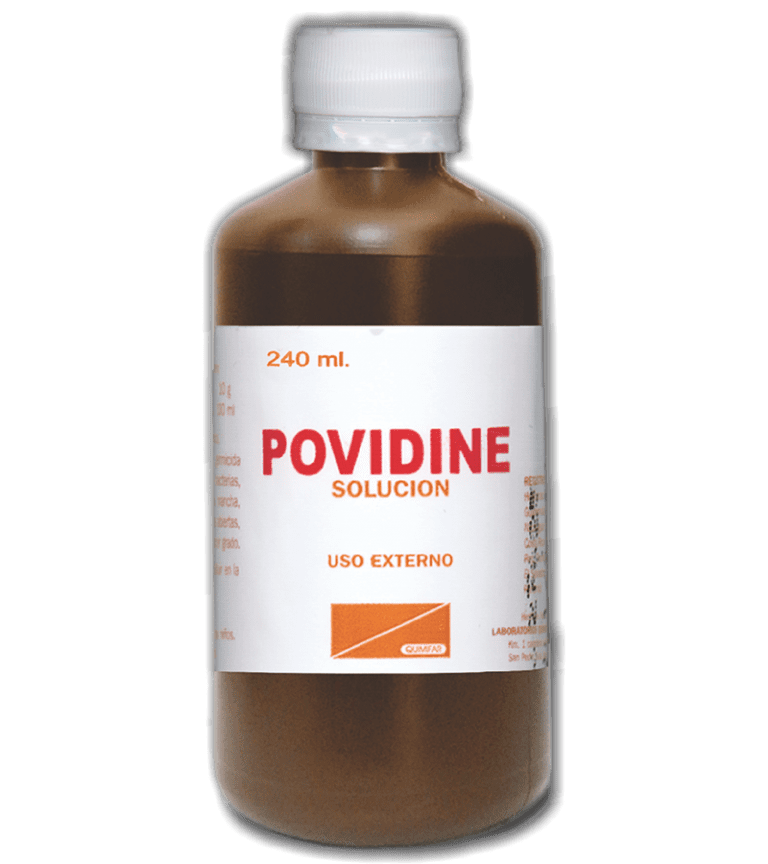 Povidine Solucion frasco 240 ml - Laboratorios Quimifar