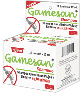 Gamesan shampoo caja x 12 sobres - Laboratorios Quimifar