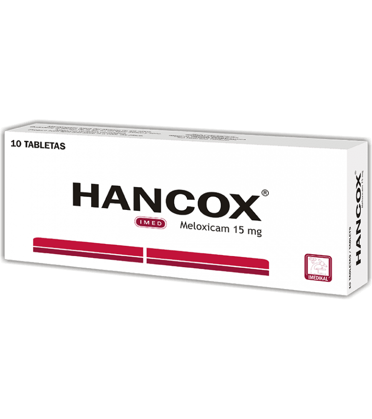 Hancox 15 mg caja x 10 tabletas - Laboratorios Quimifar