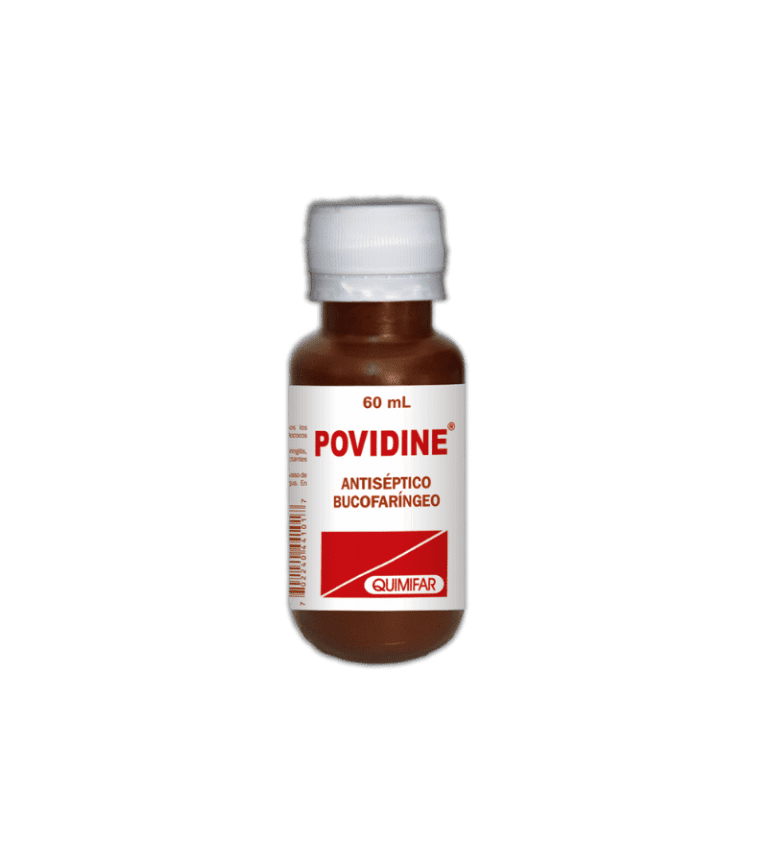 Povidine Antiseptico Bucal frasco 60 ml - Laboratorios Quimifar